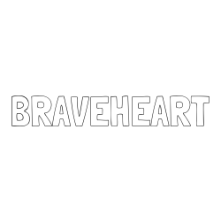 BRAVEHEART Coloring Page