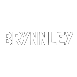 BRYNNLEY Coloring Page