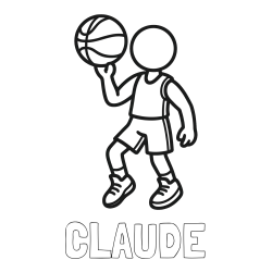 CLAUDE Coloring Page