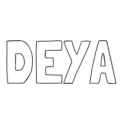 DEYA Coloring Page