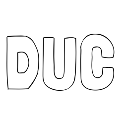 DUC Coloring Page