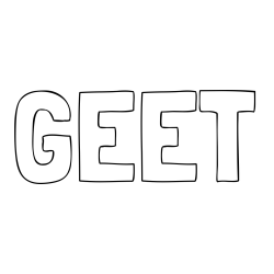 GEET Coloring Page