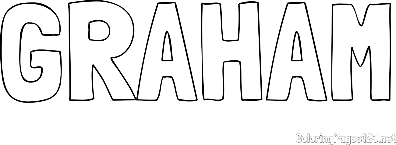 GRAHAM Coloring Page