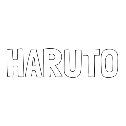 HARUTO Coloring Page