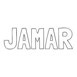 JAMAR Coloring Page