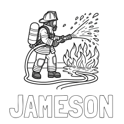 JAMESON Coloring Page