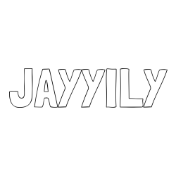 JAY-YILY Coloring Page