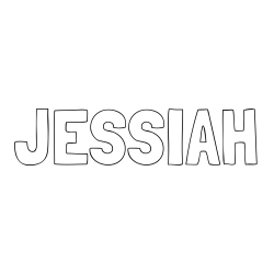 JESSIAH Coloring Page