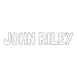 JOHN RILEY Coloring Page