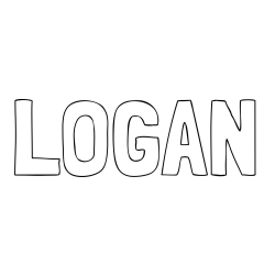 LOGAN Coloring Page