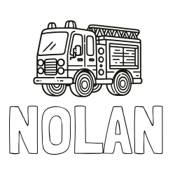 NOLAN Coloring Page