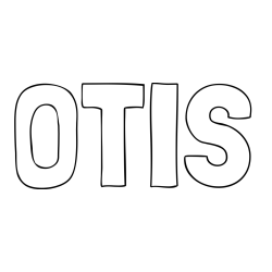 OTIS Coloring Page