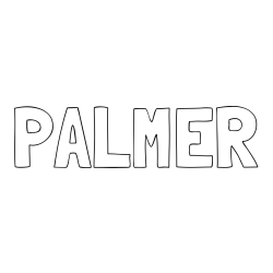 PALMER Coloring Page