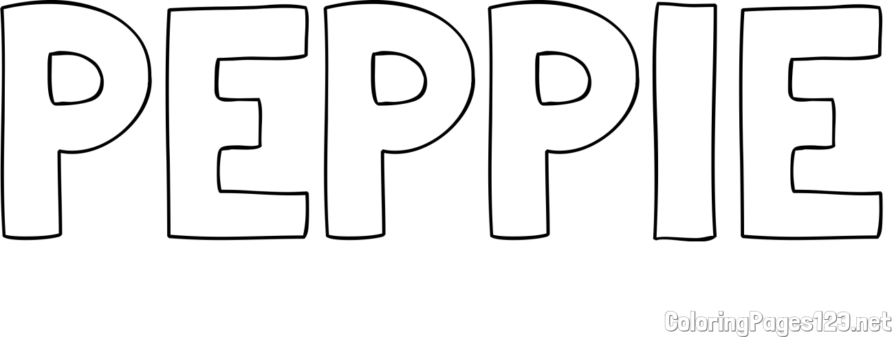 PEPPIE Coloring Page