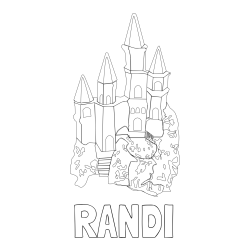 RANDI Coloring Page