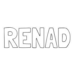 RENAD Coloring Page