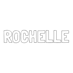 ROCHELLE Coloring Page