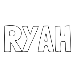 RYAH Coloring Page
