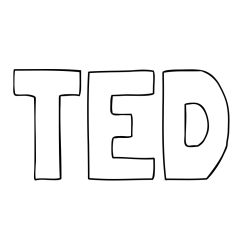 TED Coloring Page