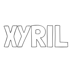 XYRIL Coloring Page