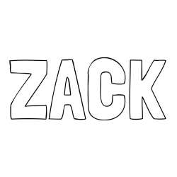 Name Coloring Pages - Free PDF Printables
