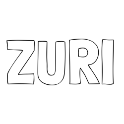 ZURI Coloring Page